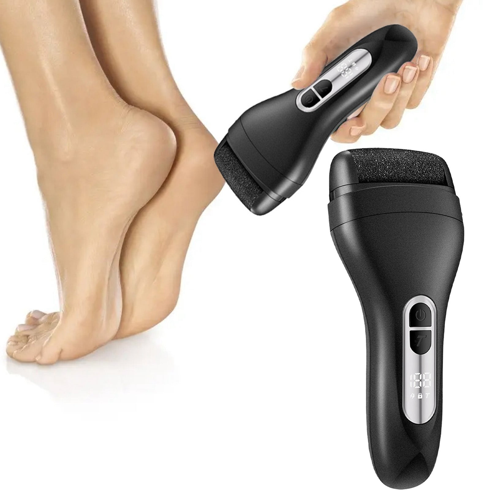 USB Rechargeable Foot Remover 10 Piece Set For Smooth And Soft Feet ...