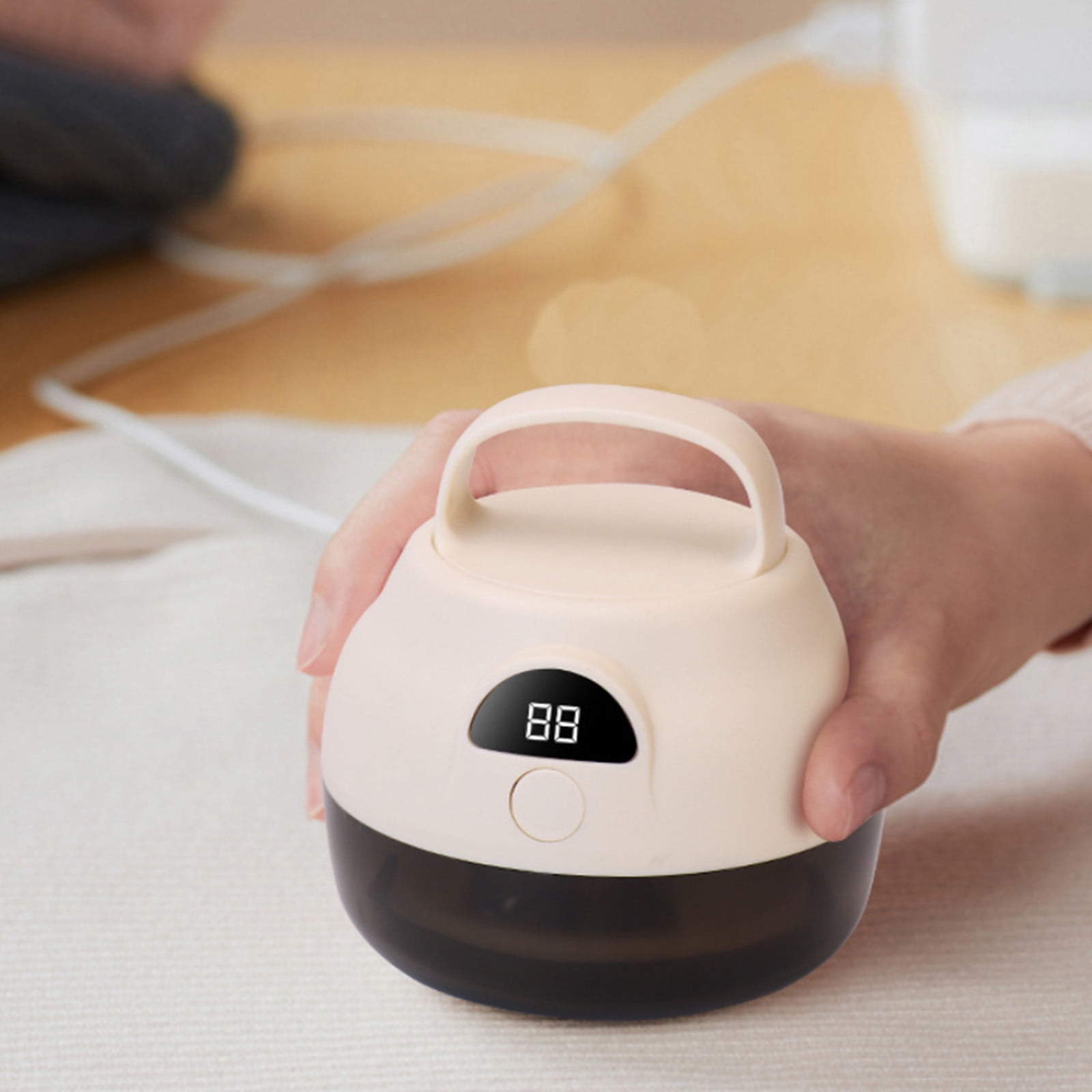 USB Rechargeable Hairball Remover with Smart Sensor and Light, Compact ...