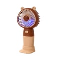 USB Rechargeable Handheld Fan, Mini Portable Desk Fan With 3 Airflow ...