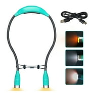 IFCOW LED Neck Reading Light , 3 Amber Colors & 6 Brightness Dimmable ...