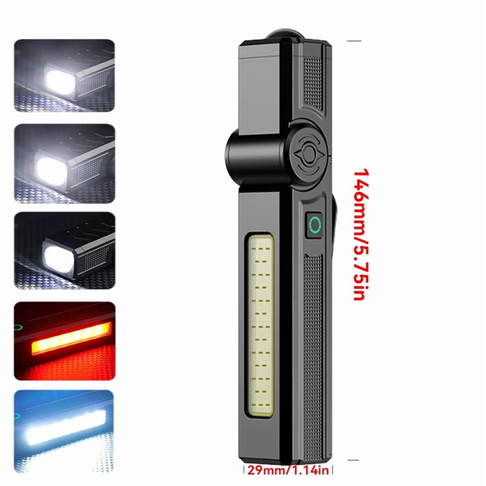 USB Rechargeable LED Work Light 1000 Lumens COB Lantern with Power ...