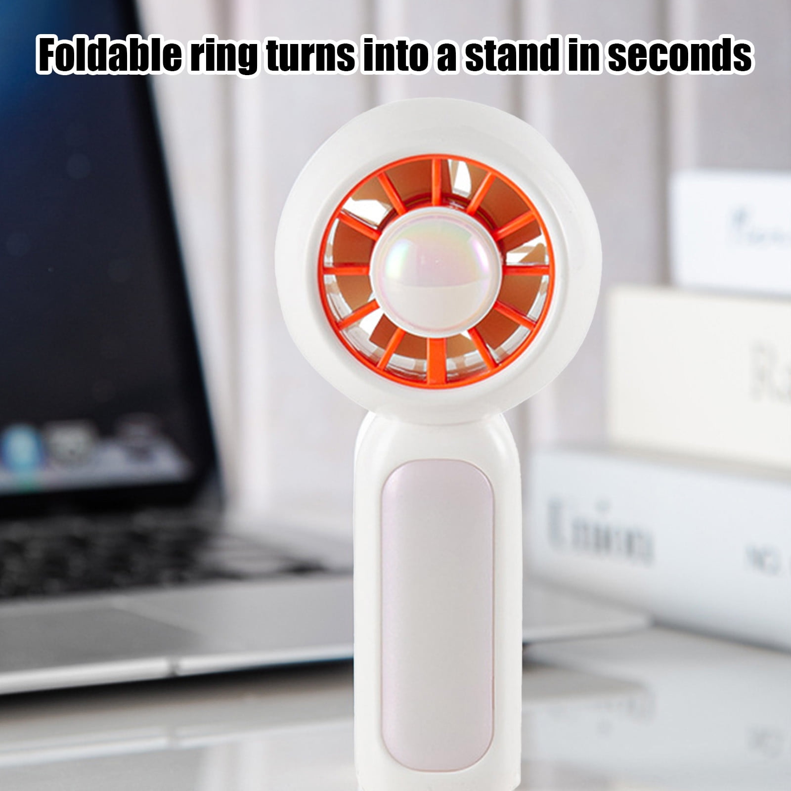 USB Rechargeable Mini Fan, Portable Handheld Turbo Fan for Outdoor ...