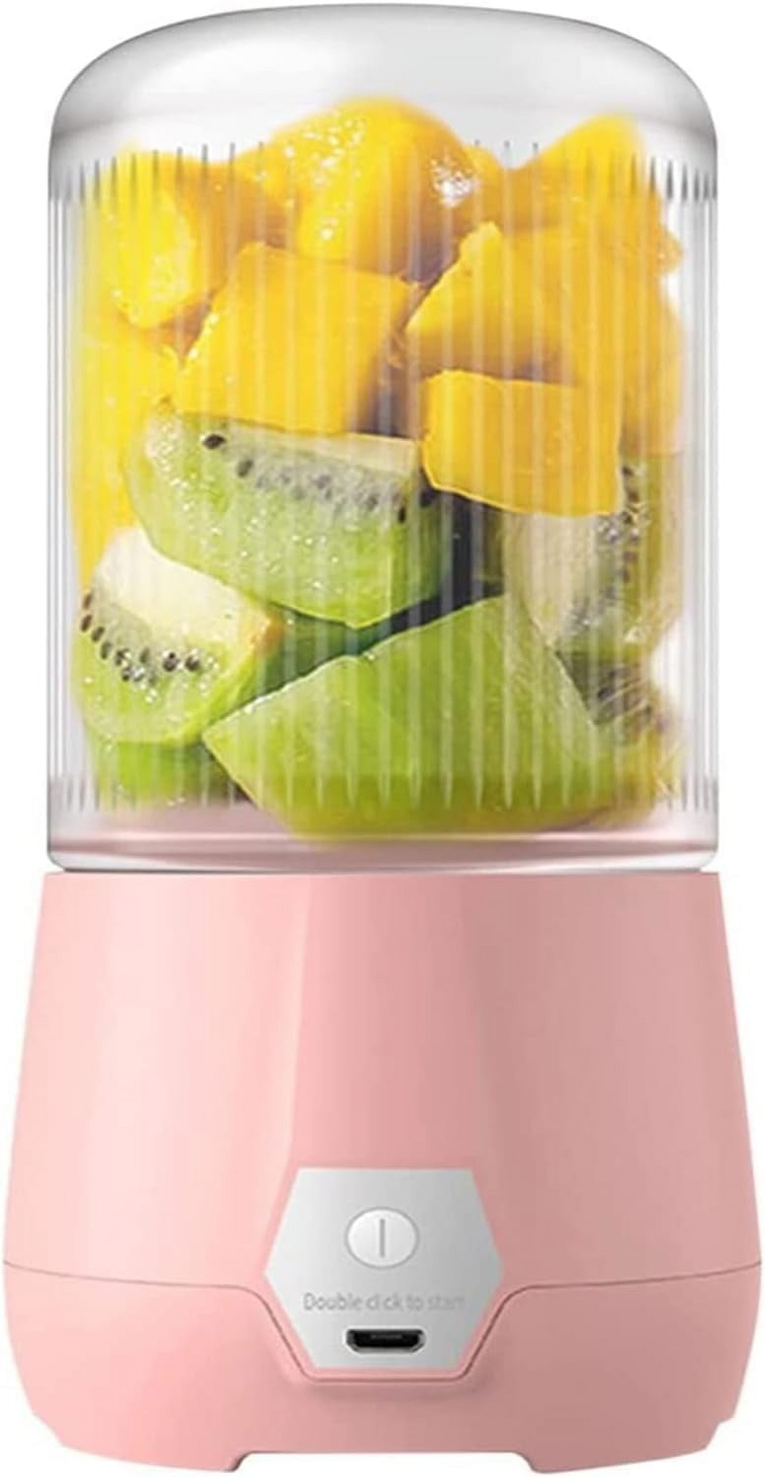 USB Rechargeable Portable Blender with 4 Blades – Mini Electric Mixer ...