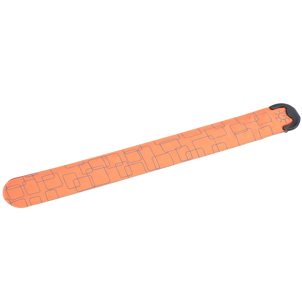 USB Rechargeable Reflective Wristband Bracelet, Safety LED Light up ...