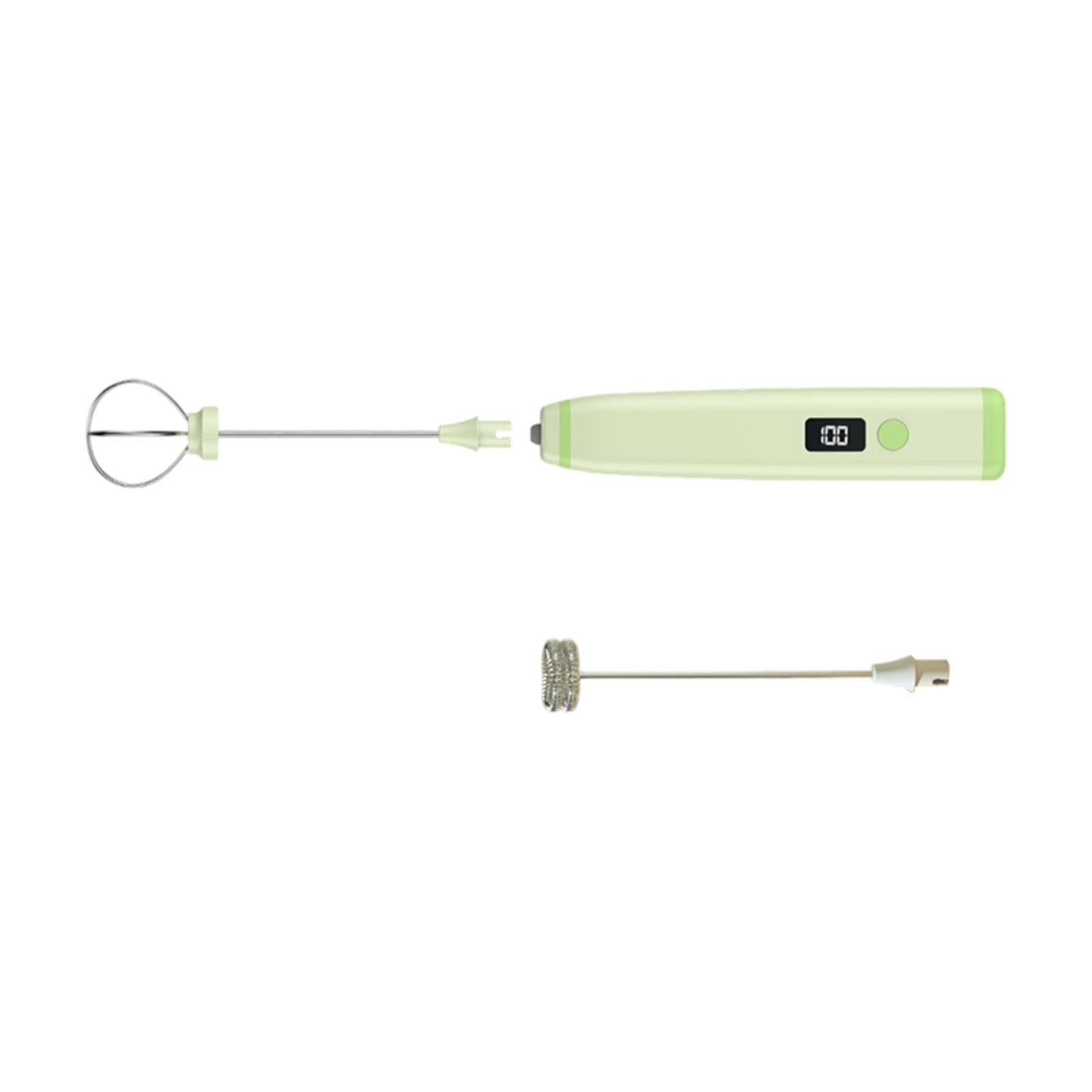 USB Rechargeable Stainless Steels Blade Milk Whisk For Cream And Eggs ...