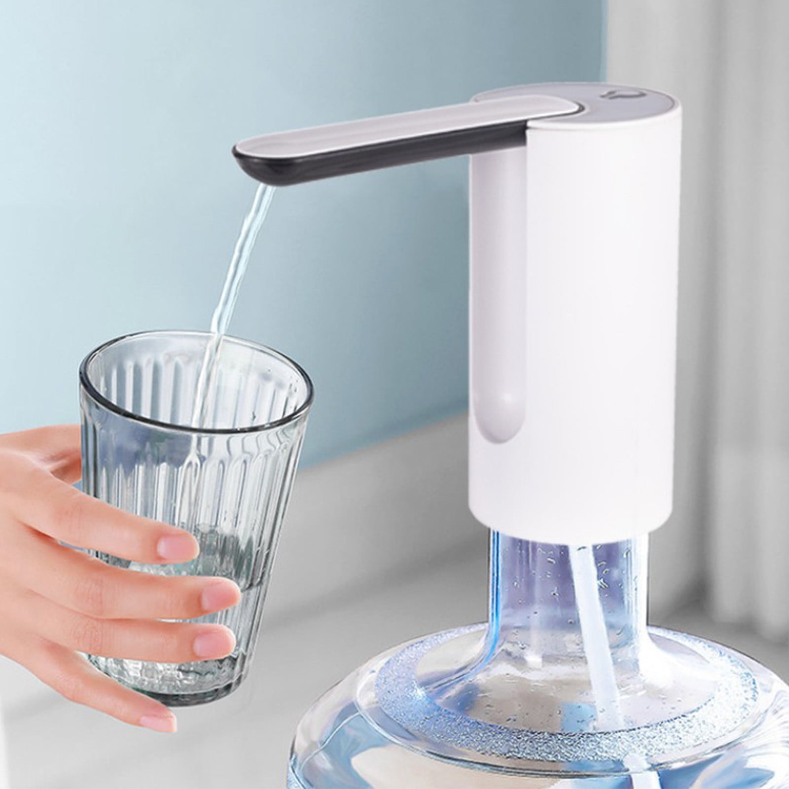 USB Rechargeable Water Bottle Pump | Universal Automatic Dispenser ...