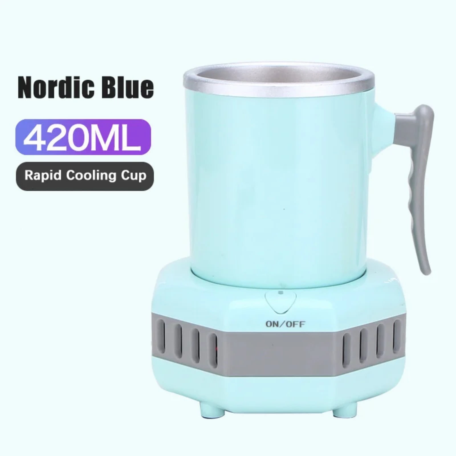 USB Refrigerator Beverage Fast Cooler Cup Electric Beer Bottle Can ...