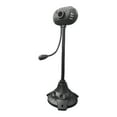 USB Rotatable Webcam with Clarity 360 Degree Adjustable Angle Webcam ...
