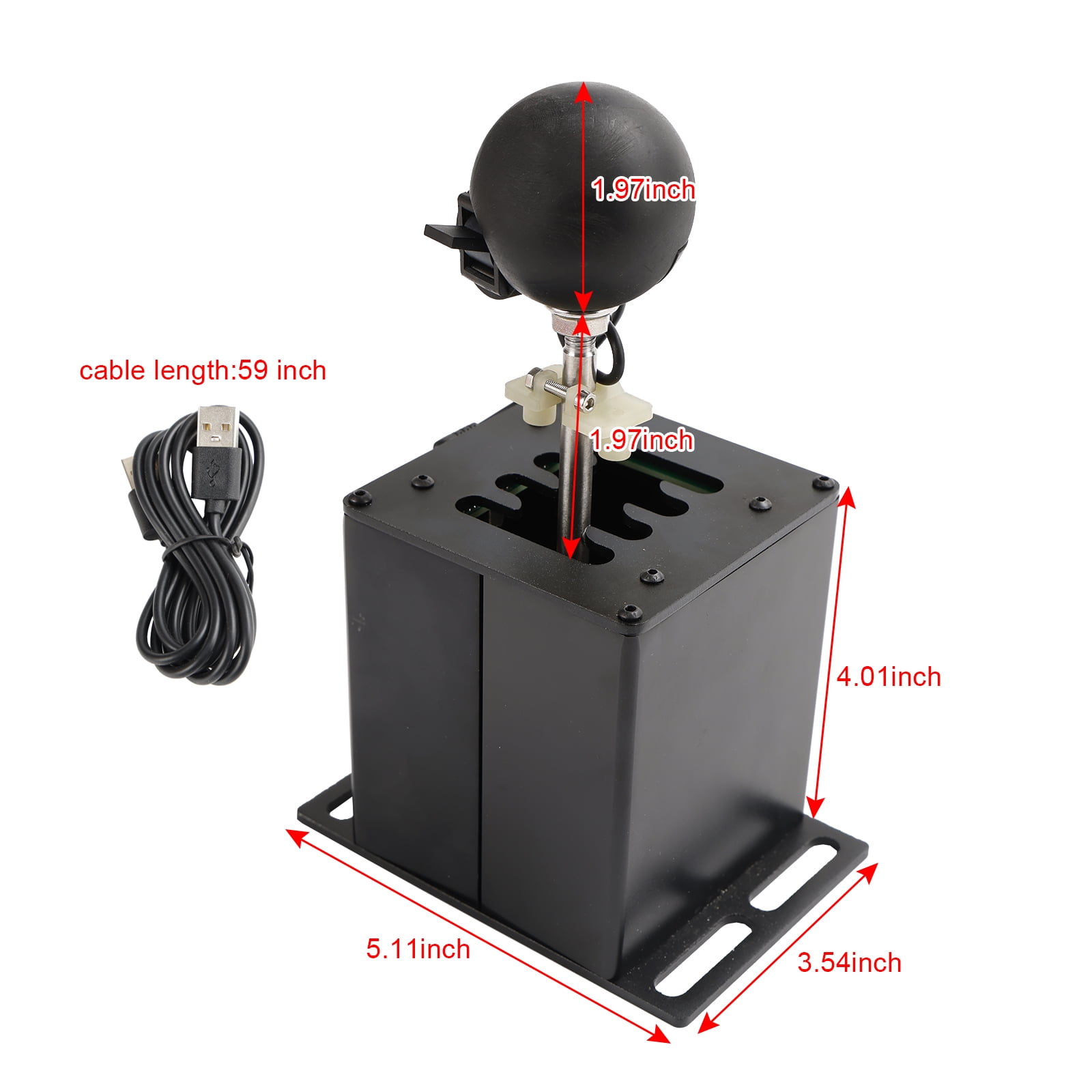 USB Simulator Gear shifter for Logitech G29 G27 G25 G920 Steering Wheel ...