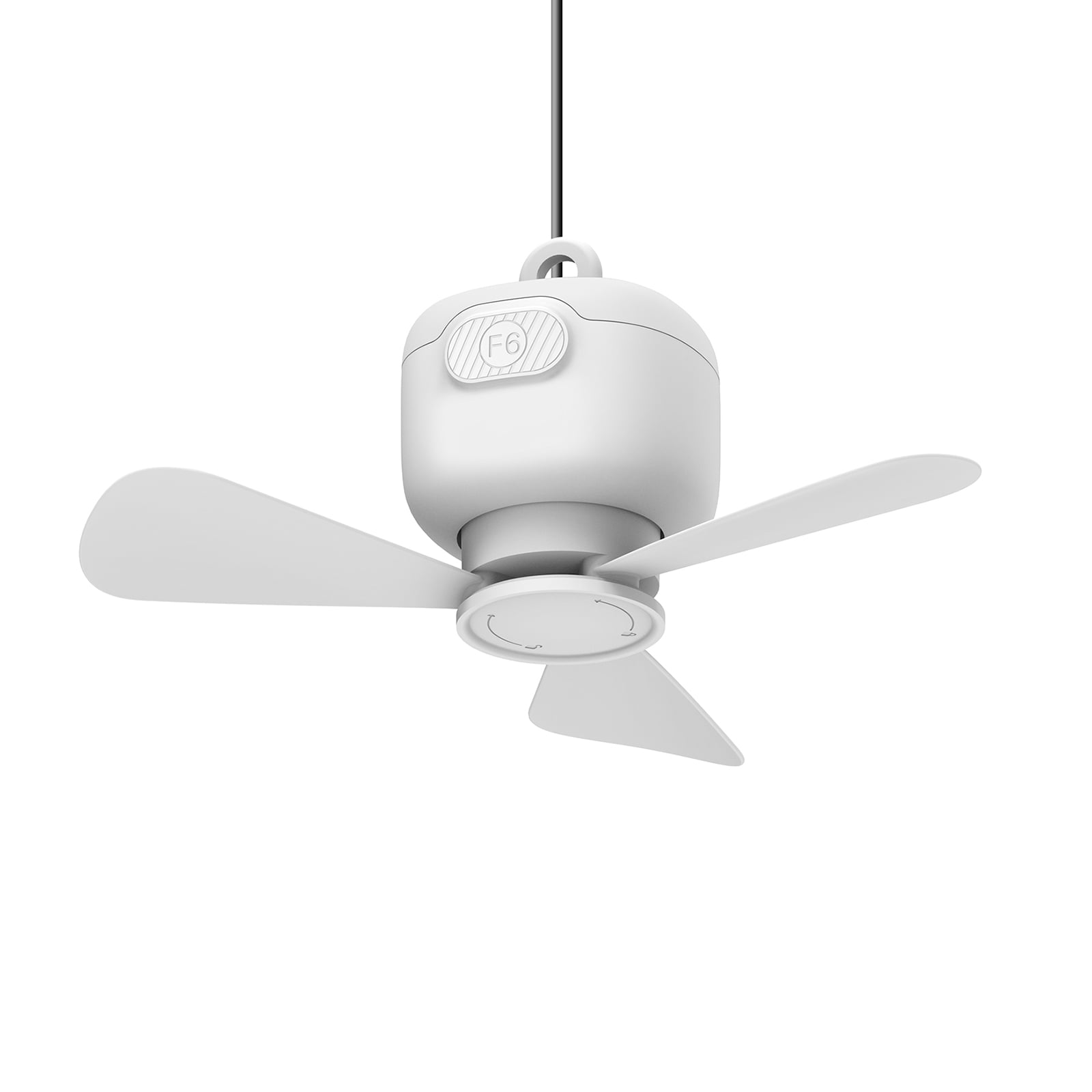 USB Small Ceiling Fan Camping 3 Speed Portable Outdoor Hanging Dorm Fan ...