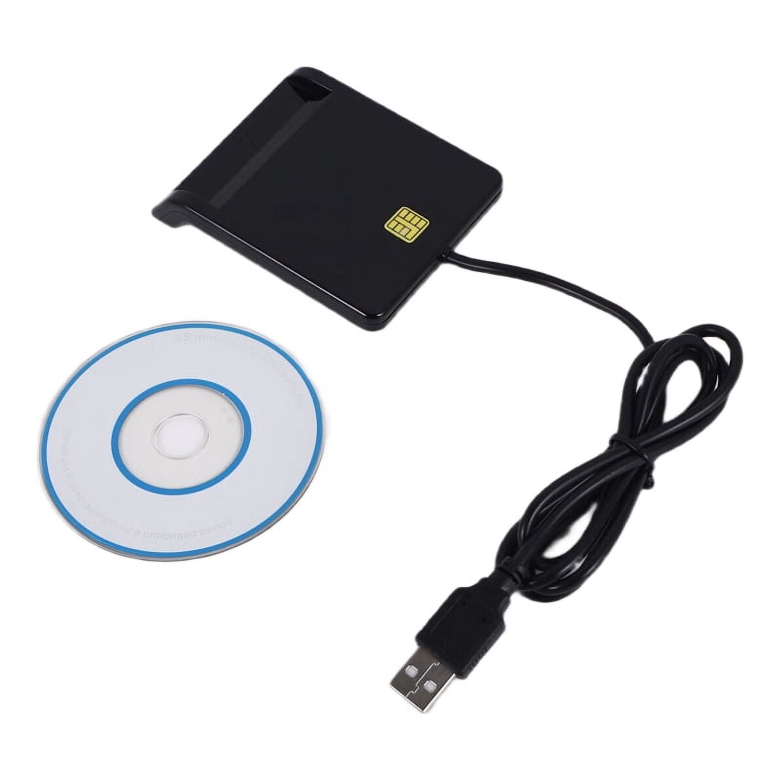 USB Smart Card Reader for Bank IC/ID EMV High Quality 7 8 10 Linux OS USB- ISO 7816 - Walmart.com