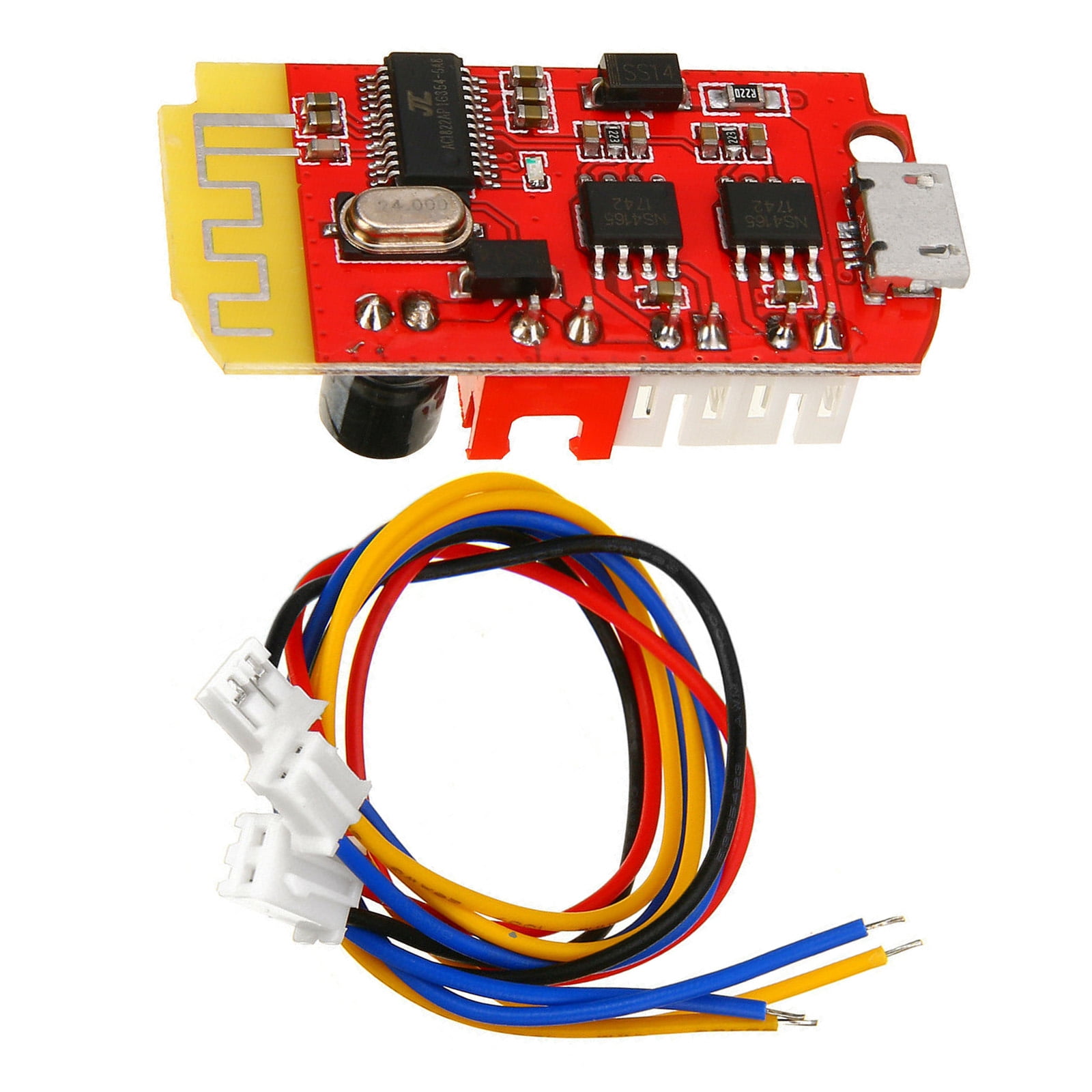 USB Sound Card Amplifier Plug and Play, Supports 3.7-5V Lithium Battery ...