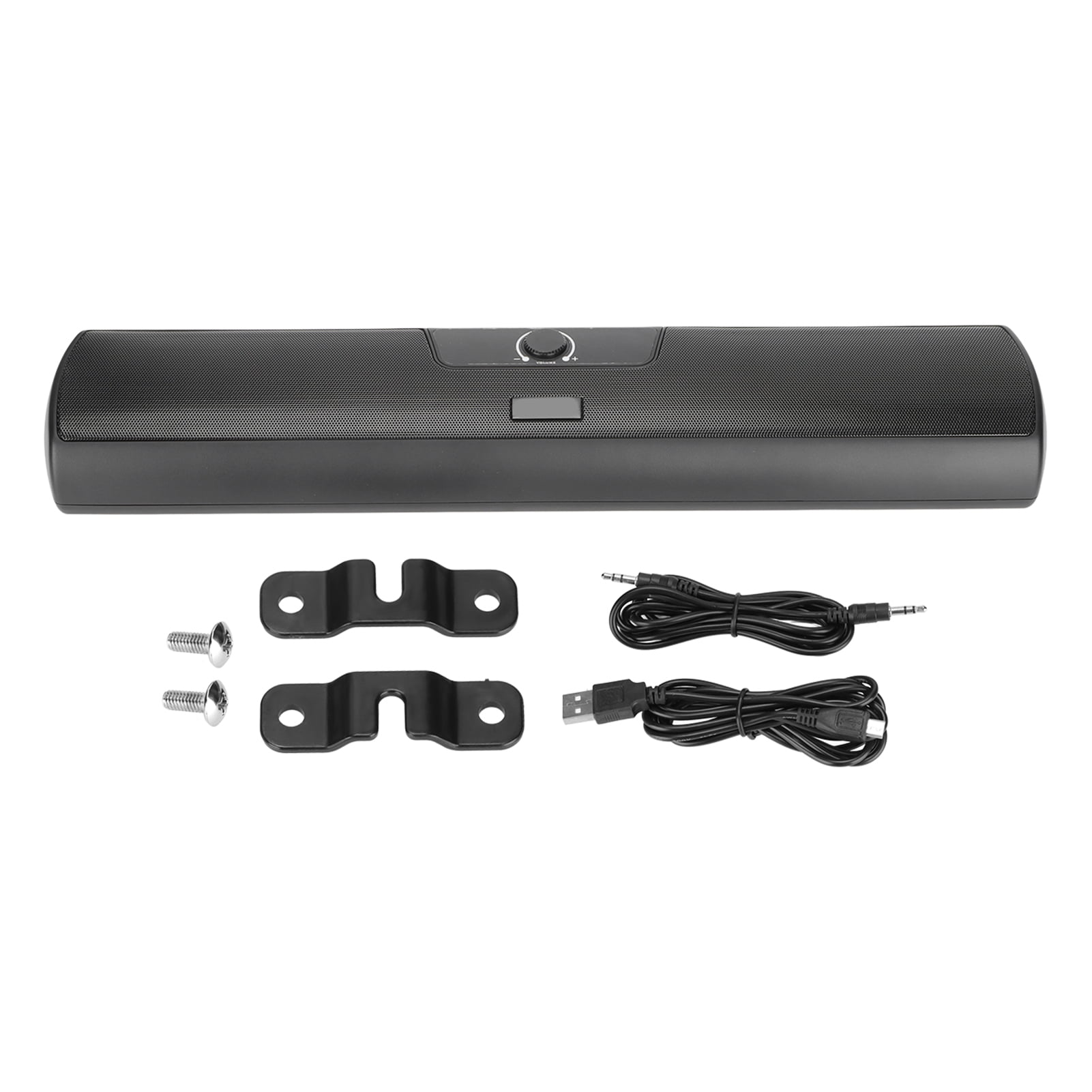 USB Soundbar Speaker Wall Mountable Stereo Wired USB Desktop Speaker ...