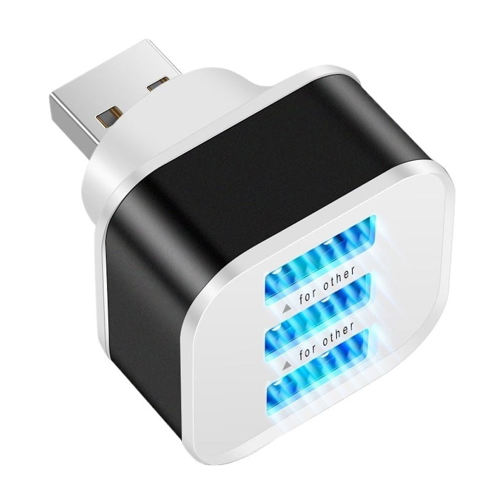 USB Splitter 3 Ports USB 2.0 HUB Quick Charge Expander Multiple ...