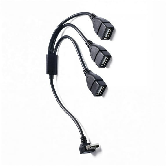 USB Splitter Adapter Featuring Chip Control for 5V3A Current Enabling ...