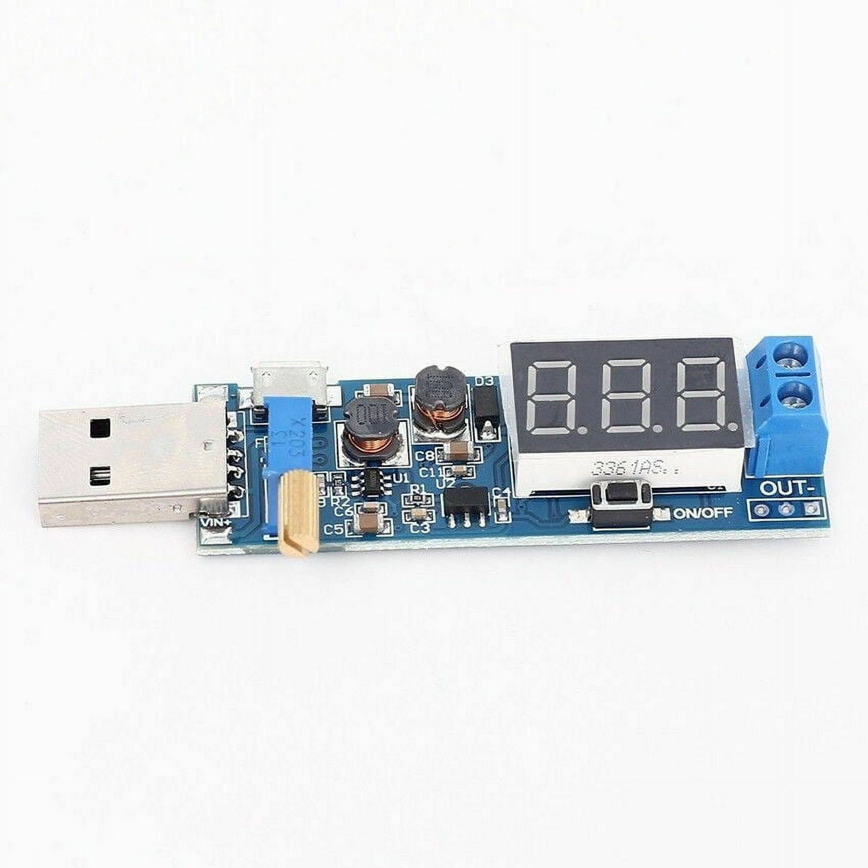 USB Step UP/Down Power DC-DC 5V to 3.3V 9V 12V 24V Module Boost Buck Converter - Walmart.com