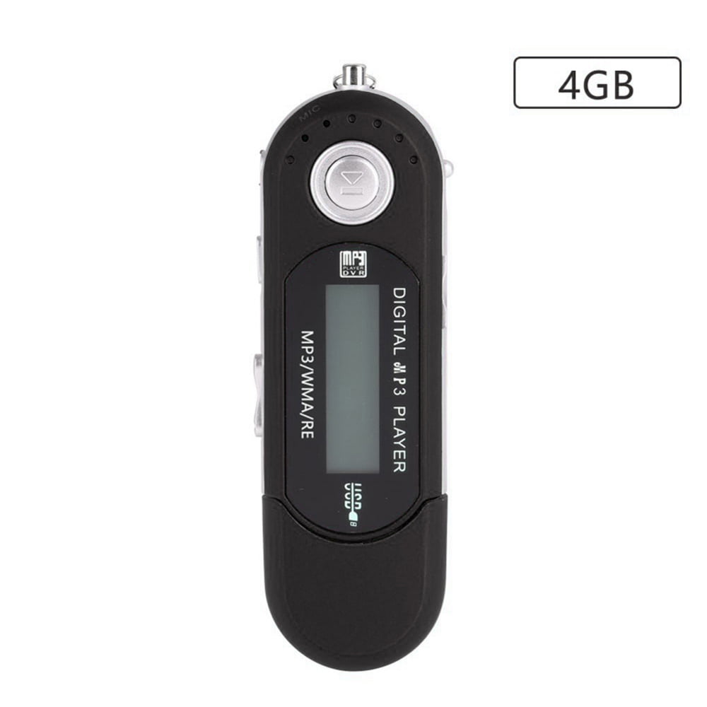 USB Stick Mp3 Player, 4GB Music Player, Recording, FM Radio - Walmart.com