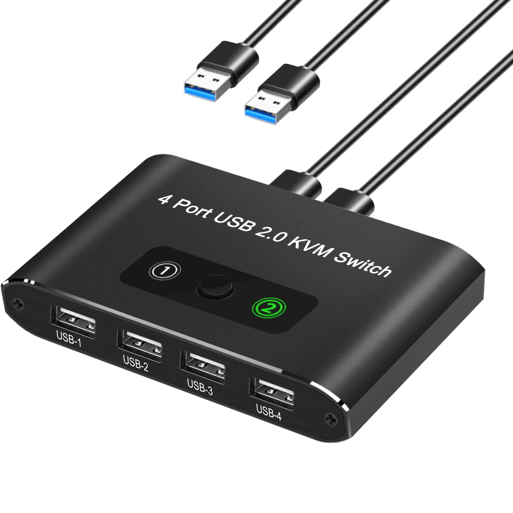 USB Switch, USB Switcher SSF20 2 Computers, USB Switch Sharing 4 USB ...