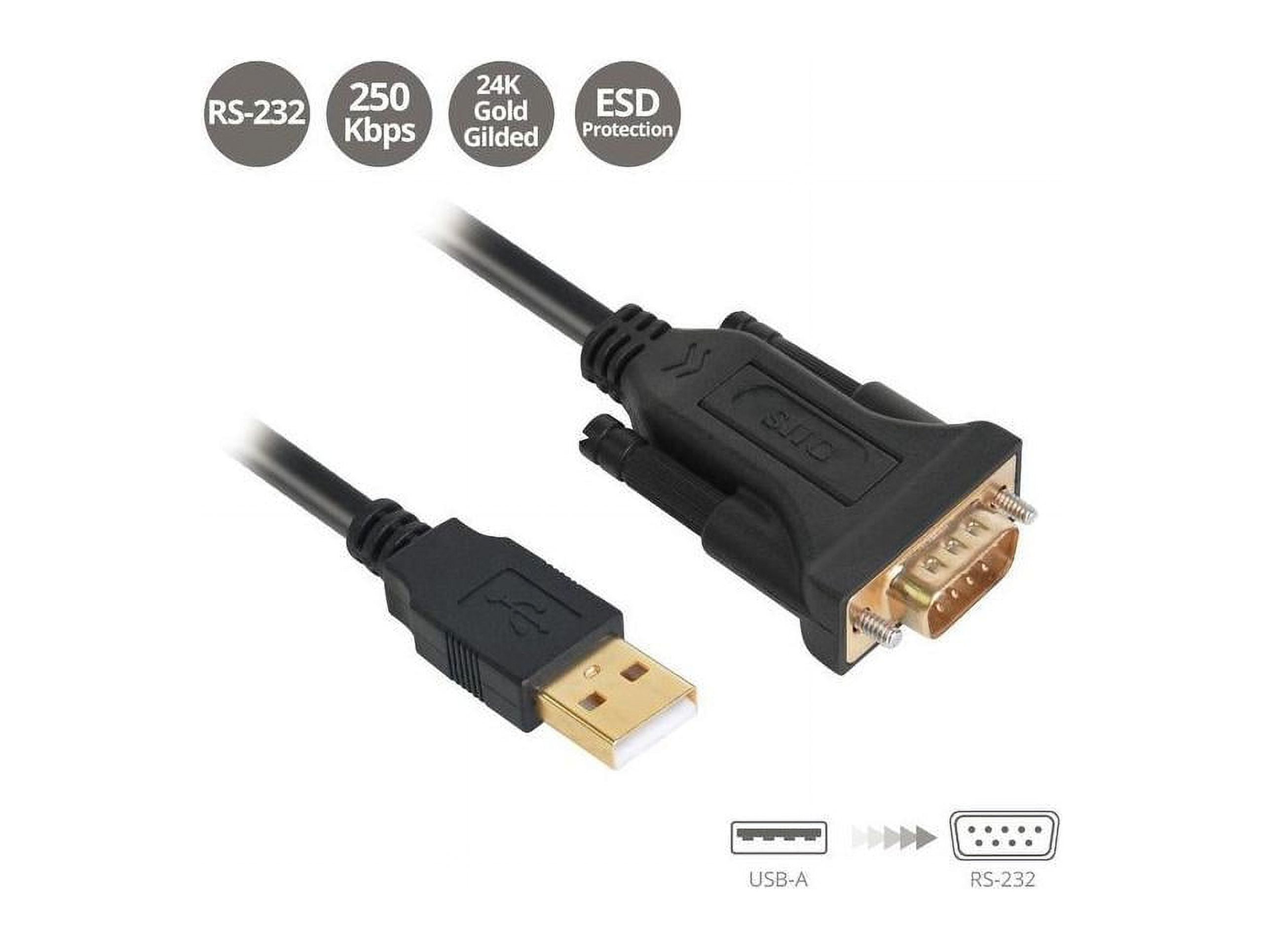 USB TO RS232 SERIAL ADAPTER - Walmart.com