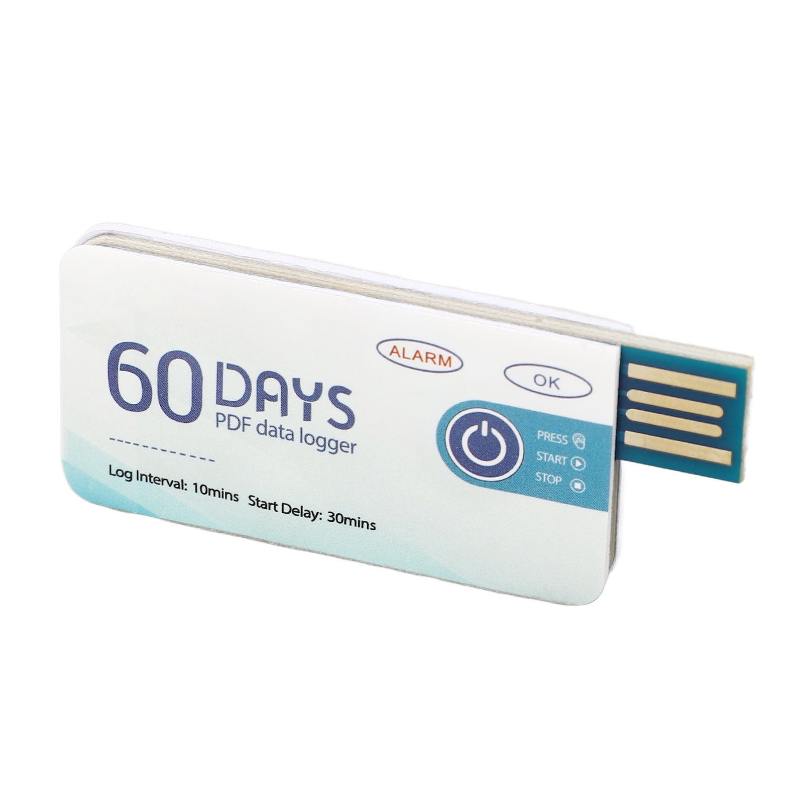 USB Temperature Data Recorder 10000 Groups Storage High Accuracy ...