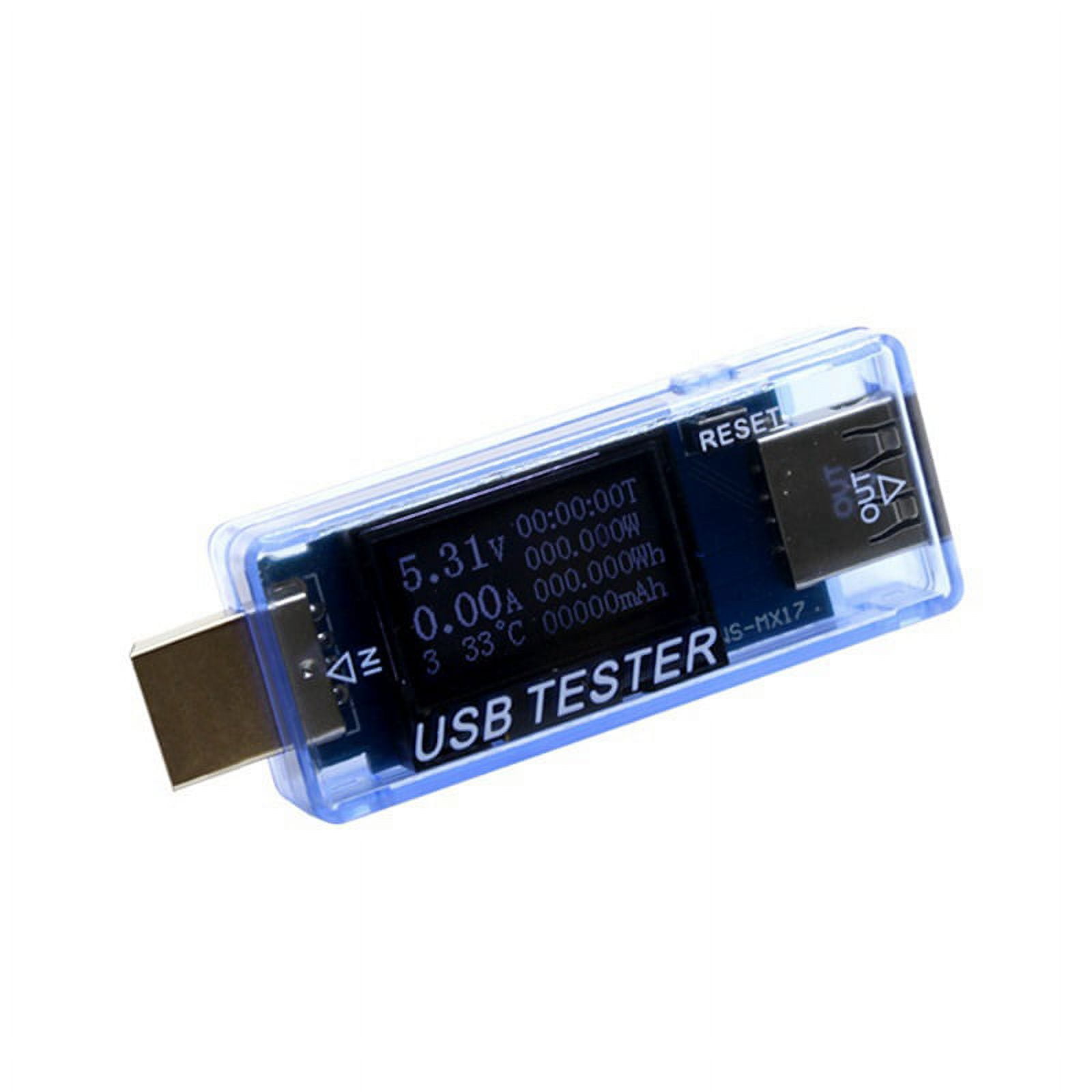 USB Tester DC Power Meter 4V-30V Digital Voltmeter Volt Meter Power ...