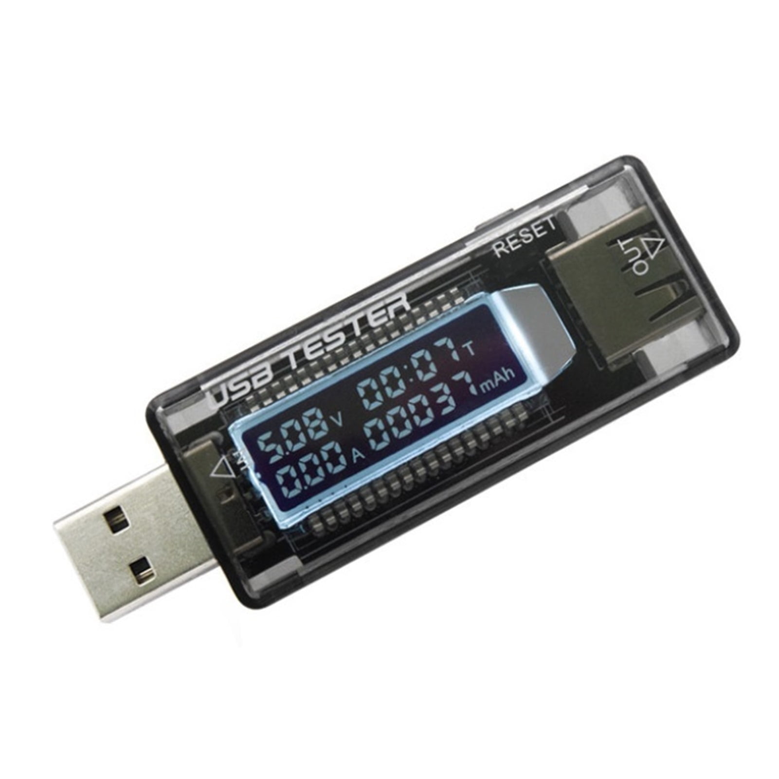 USB Tester DC Voltmeter 4V-20V Digital Volt Meter Charger Capacity ...