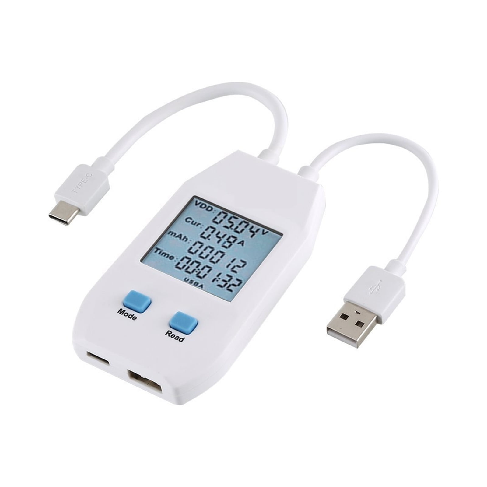 USB Tester Digital Voltmeter Ammeter Voltage Current Amperemeter ...