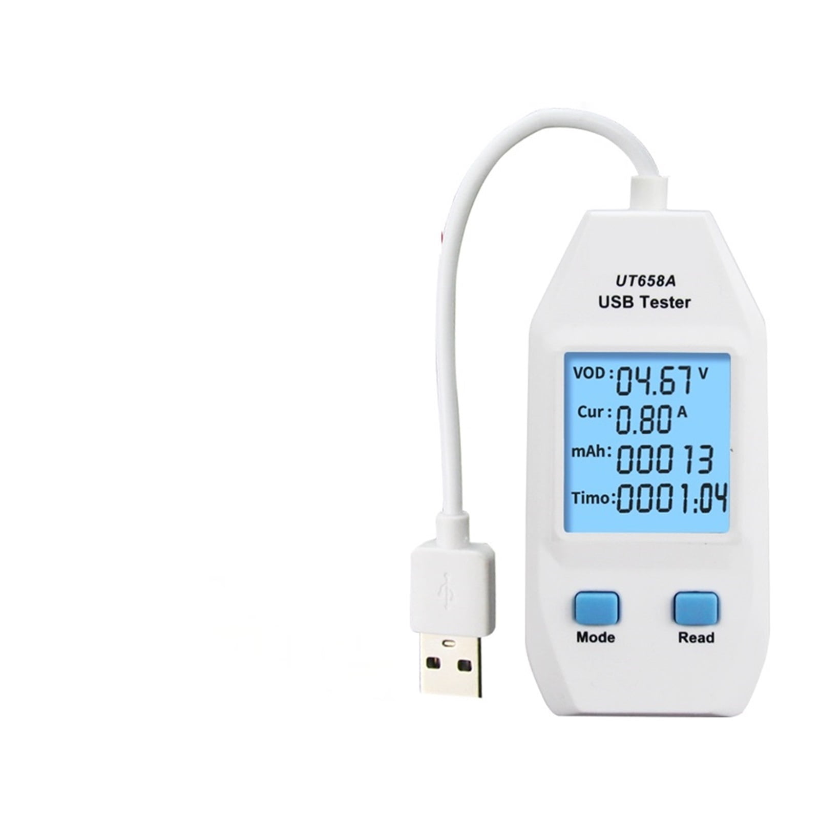 USB Tester Digital Voltmeter Ammeter Voltage Current Amperemeter ...