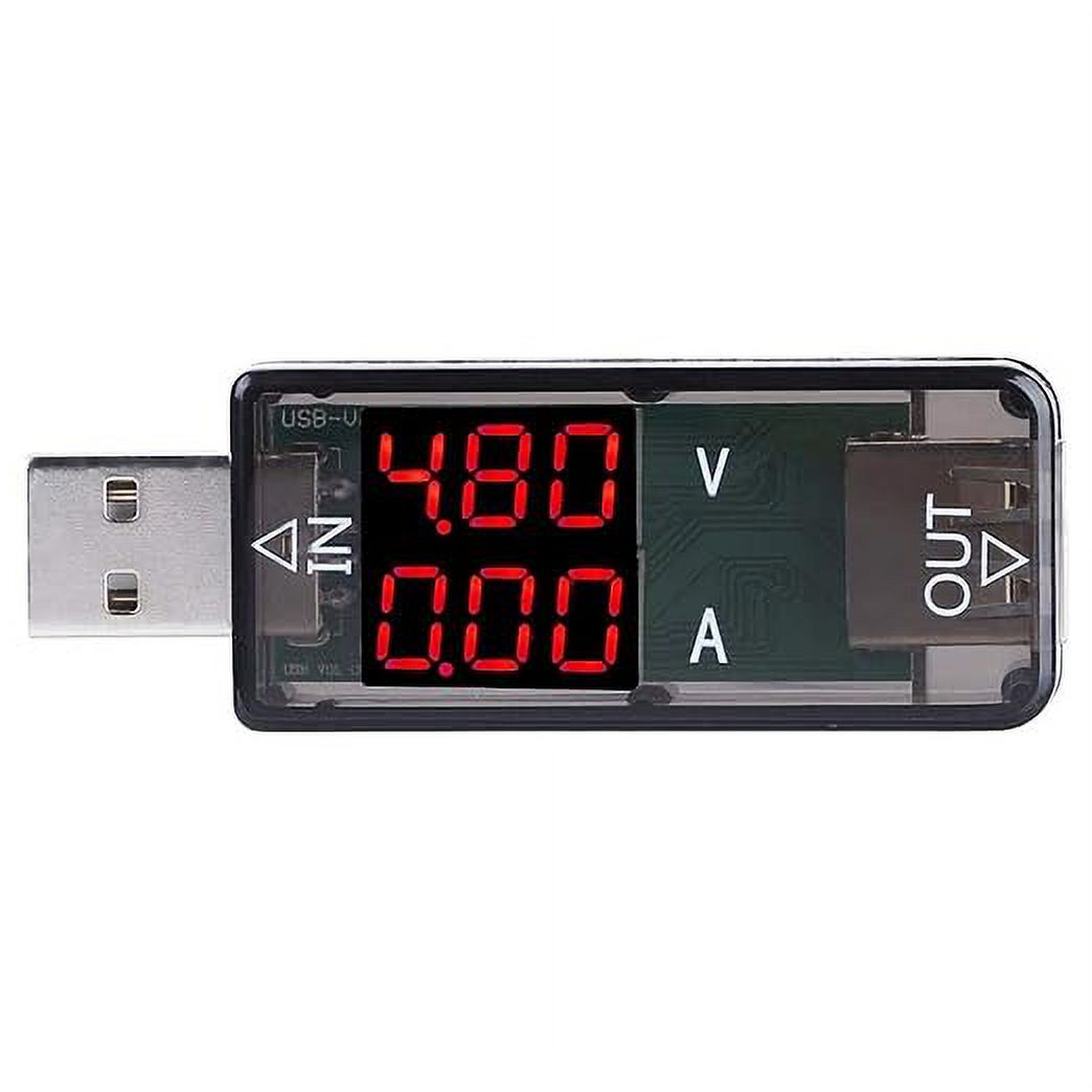 USB Tester, Multimeter Voltmeter Ammeter Current Meter USB Charger USB ...