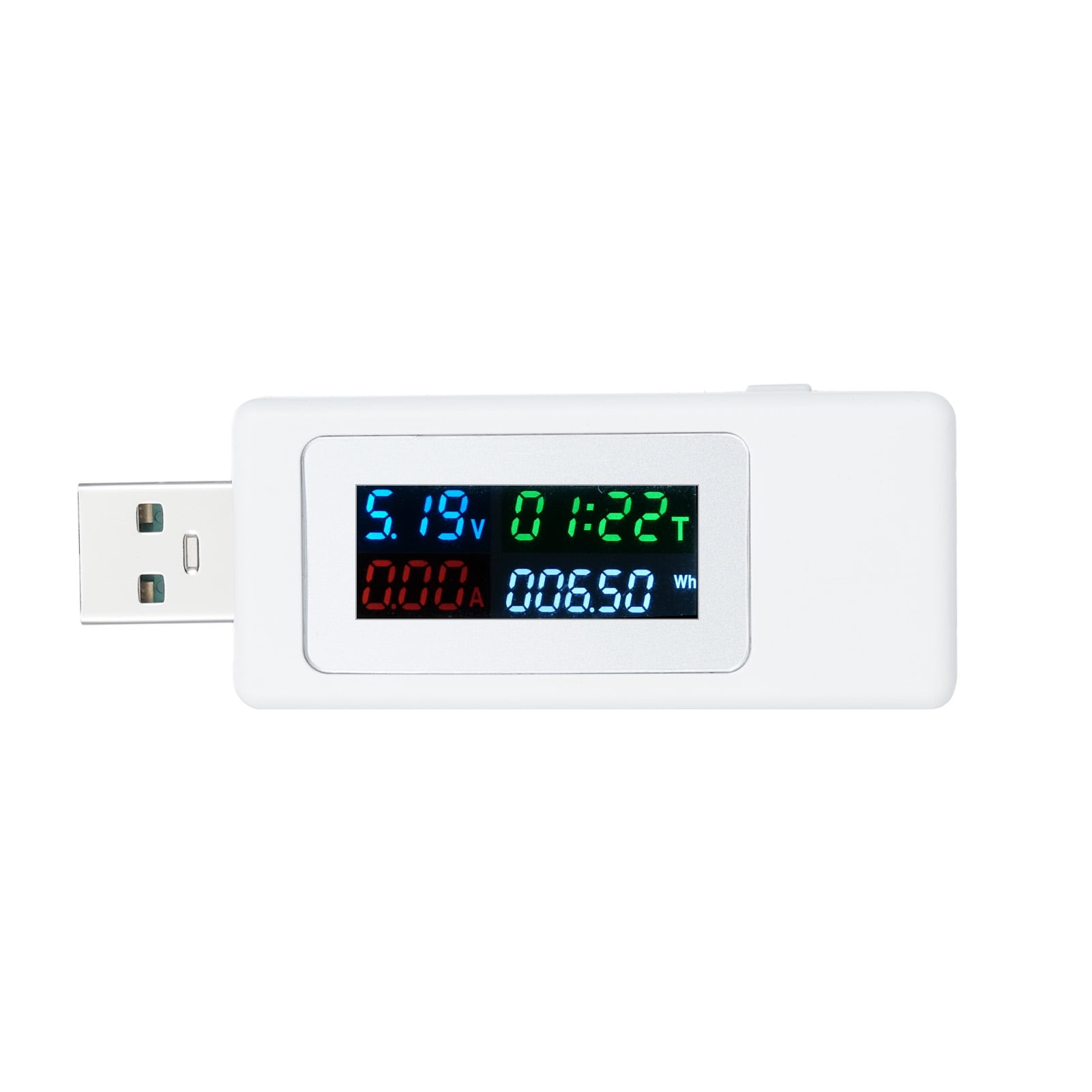 USB Tester USB Power Meter Voltage Current Tester 4-30V 0-6.5A 0-195W ...