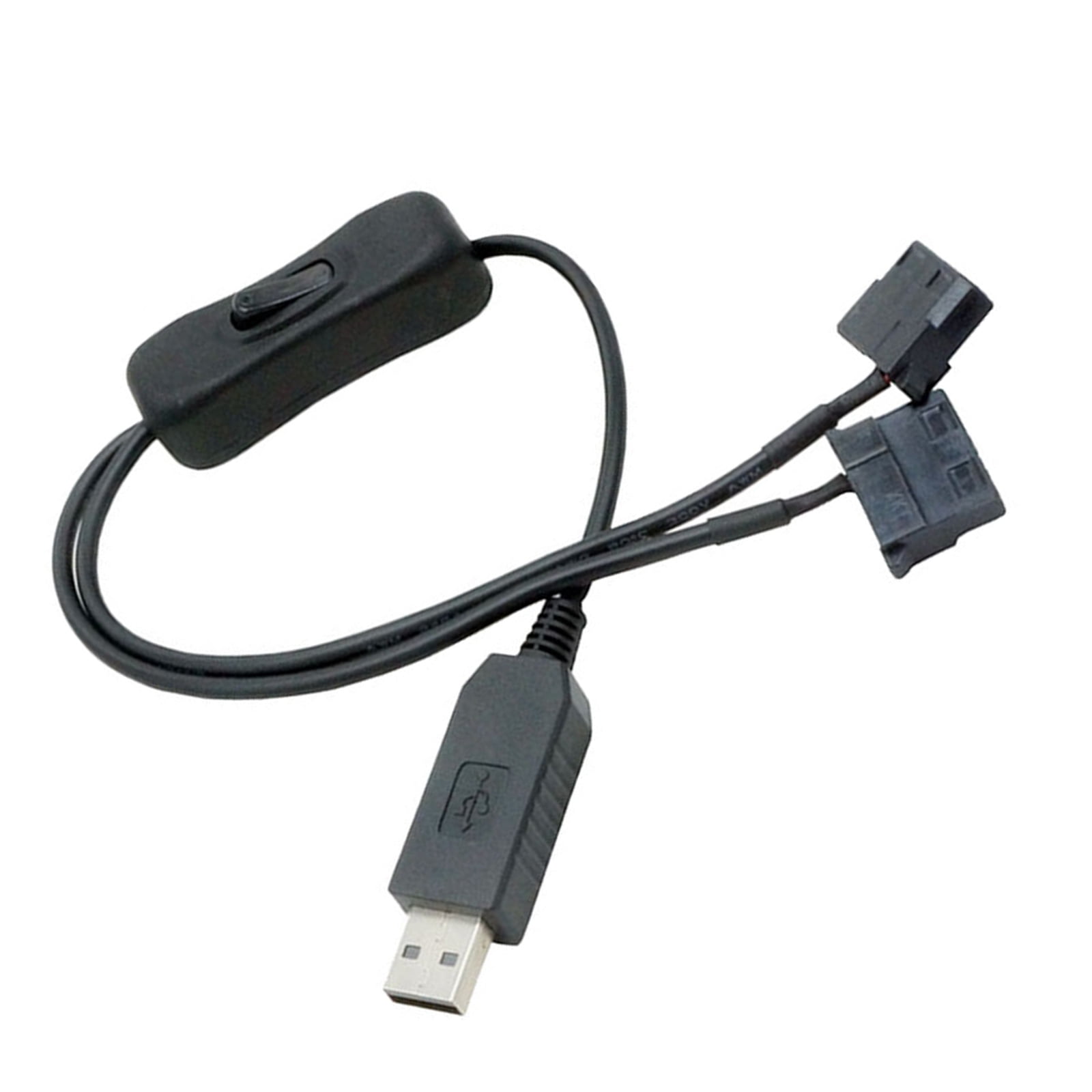 USB To 4Pin Fan Converter Cable With 12V Sets Up Voltages Output Line ...