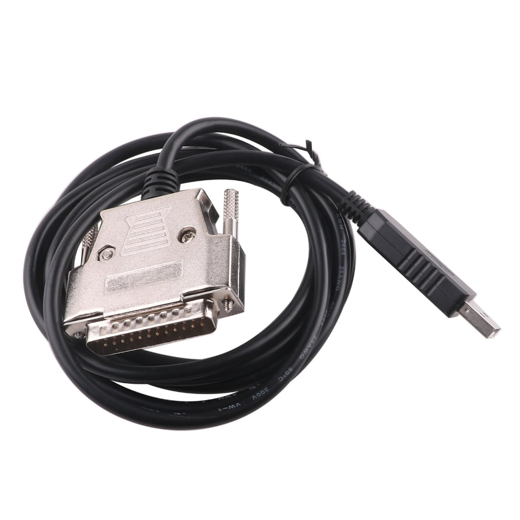 USB To DB25 male RS232 Serial Cable For TM-T88VI TM-T88V Printers Easy ...