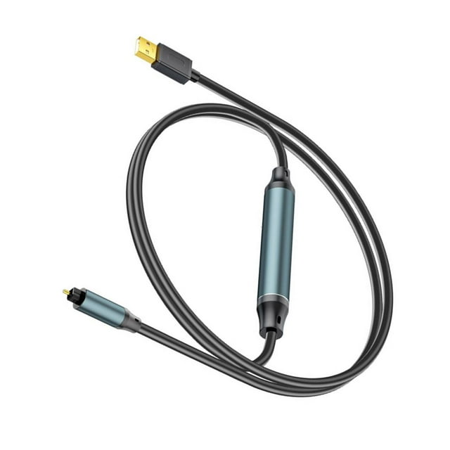USB To Optical SPDIF Converter Analog To Digital Sound Adapter Optical ...