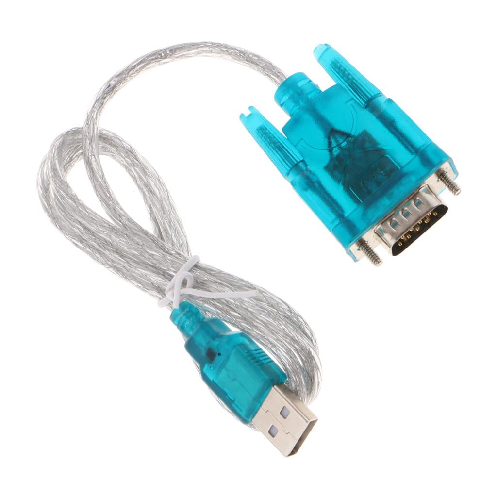 USB To Serial Port RS232 COM Port 9-Pin 340 PC Adapter Cable Converter ...