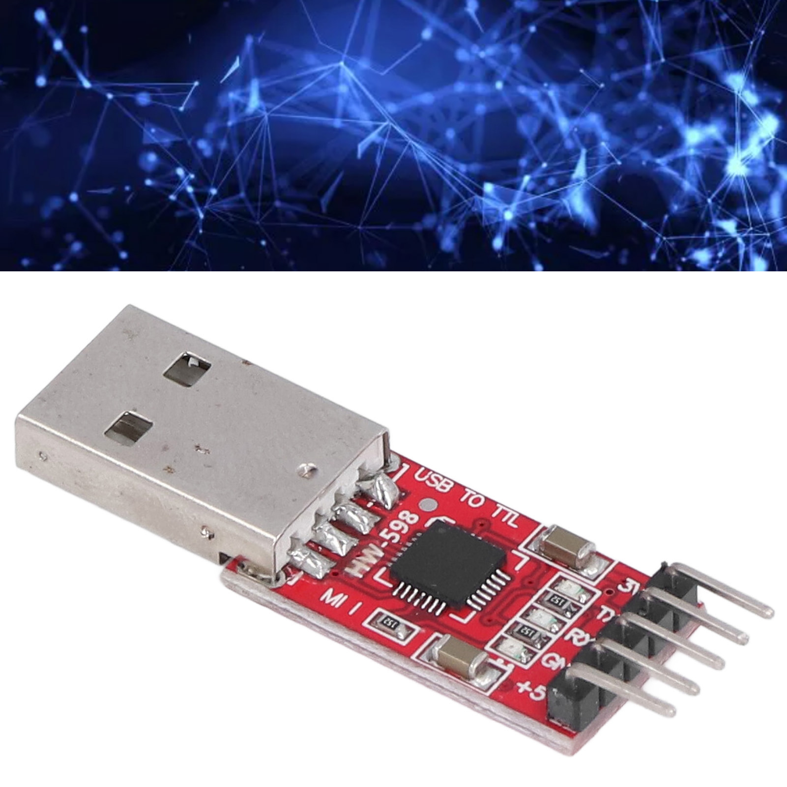 USB To TTL Module, STC Downloader Reset Output PCB Mini Transceiver ...