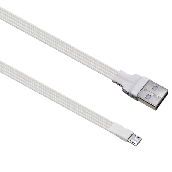 USB To USB 5Pin Sync Data Cable Mobile Power Cable Flat Rubber for ...