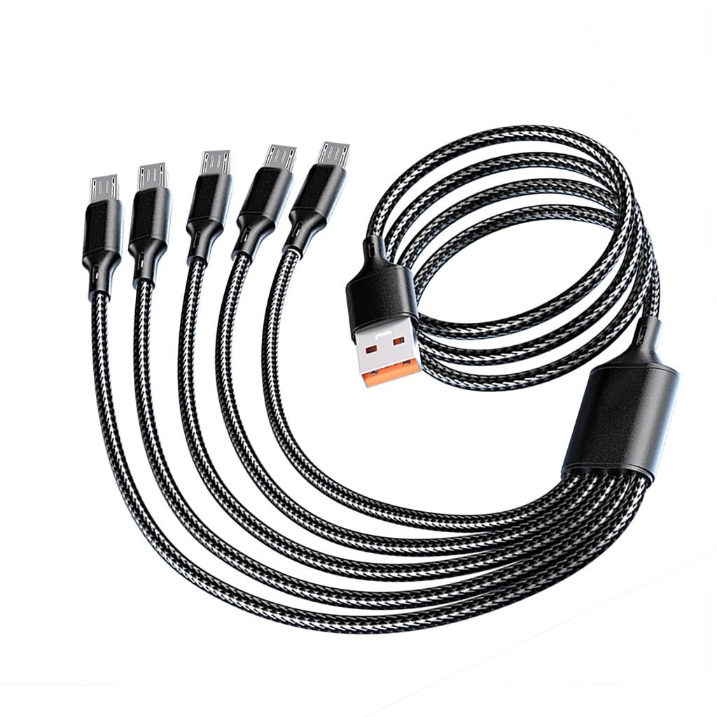 USB To USB C Splitter Cable Power Cable Enables Simultaneous Charging Of 5 Devices With Type C ...