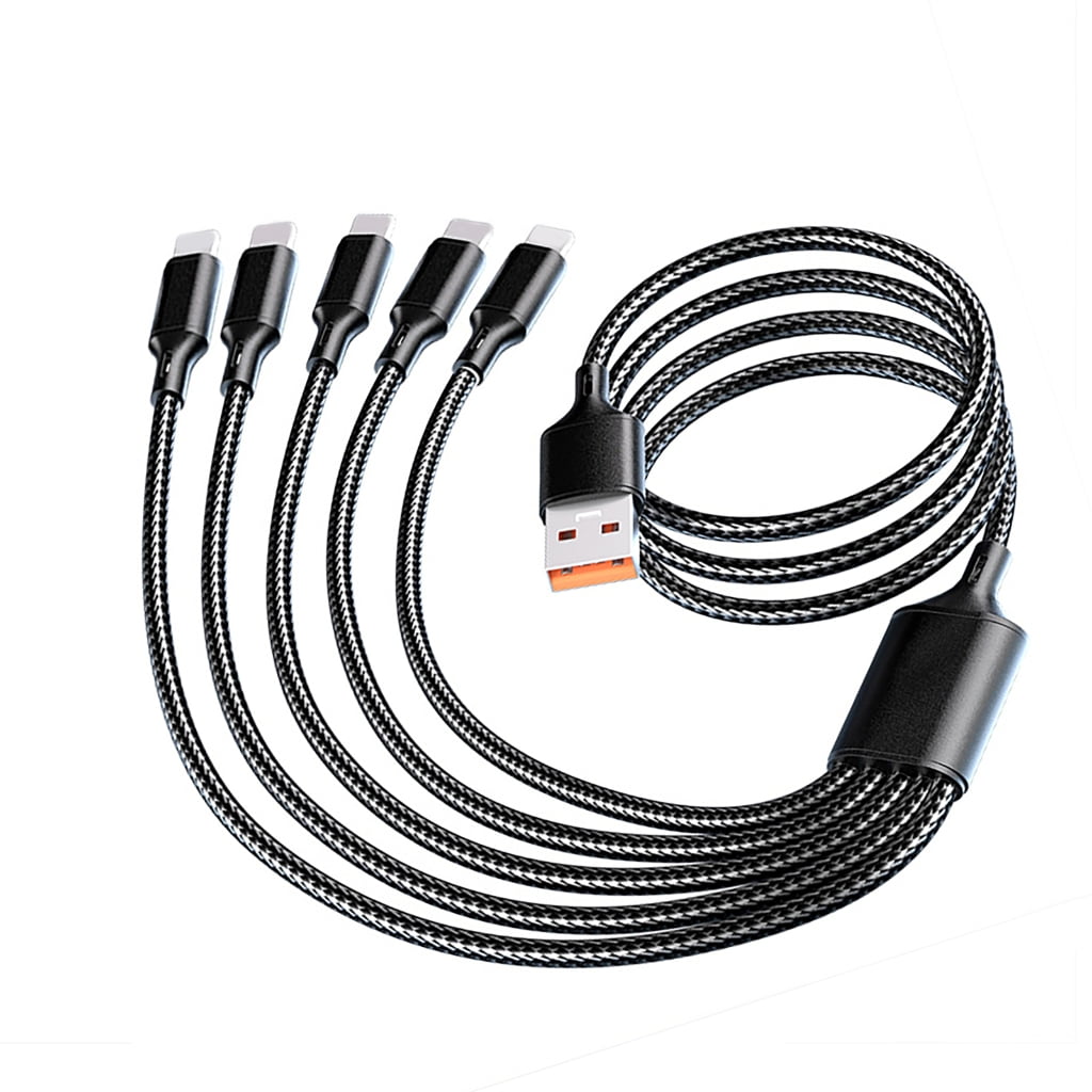 USB To USB C Splitter Cable Power Cable Enables Simultaneous Charging Of 5 Devices With Type C ...