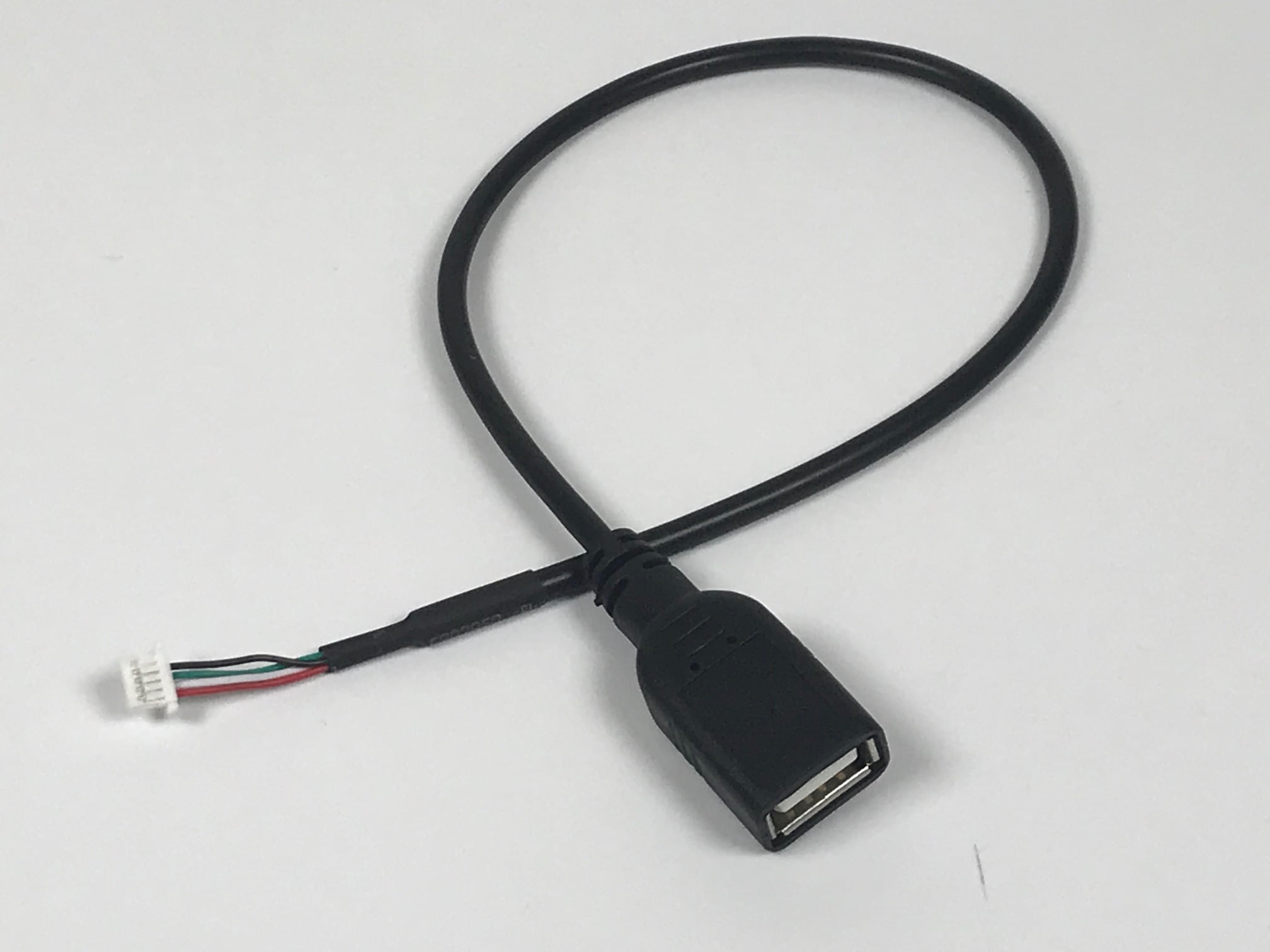 USB Type A Female 12 Inch Cable to Internal 5 Pin 1.0 mm Connector ...