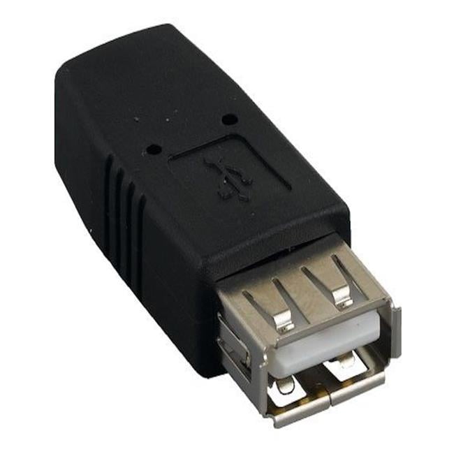 USB Type A Female to Mini B 5-pin Female Adapter - Black - Walmart.com