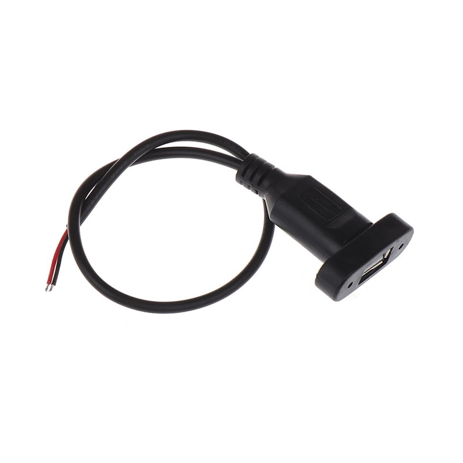 USB Type A Power Port Female Jacks Connector DIY Charging Socket USB-A ...