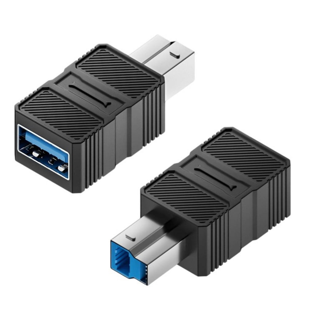 USB Type B/C to A Male/Female Adapter for External Drive Printers Fast ...