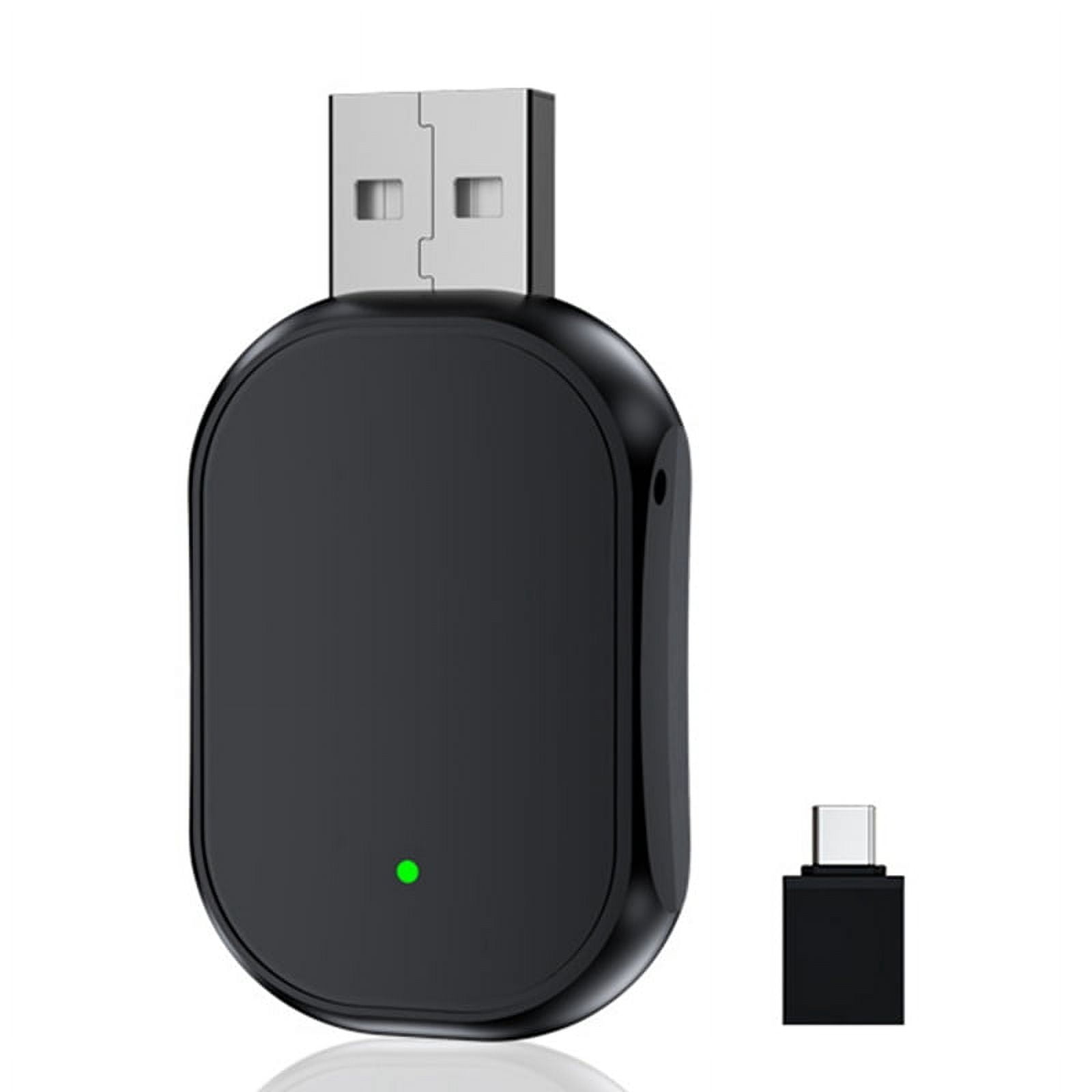 USB Type C 2 in 1 Wireless Carplay Android Auto Adapter Car Convert ...