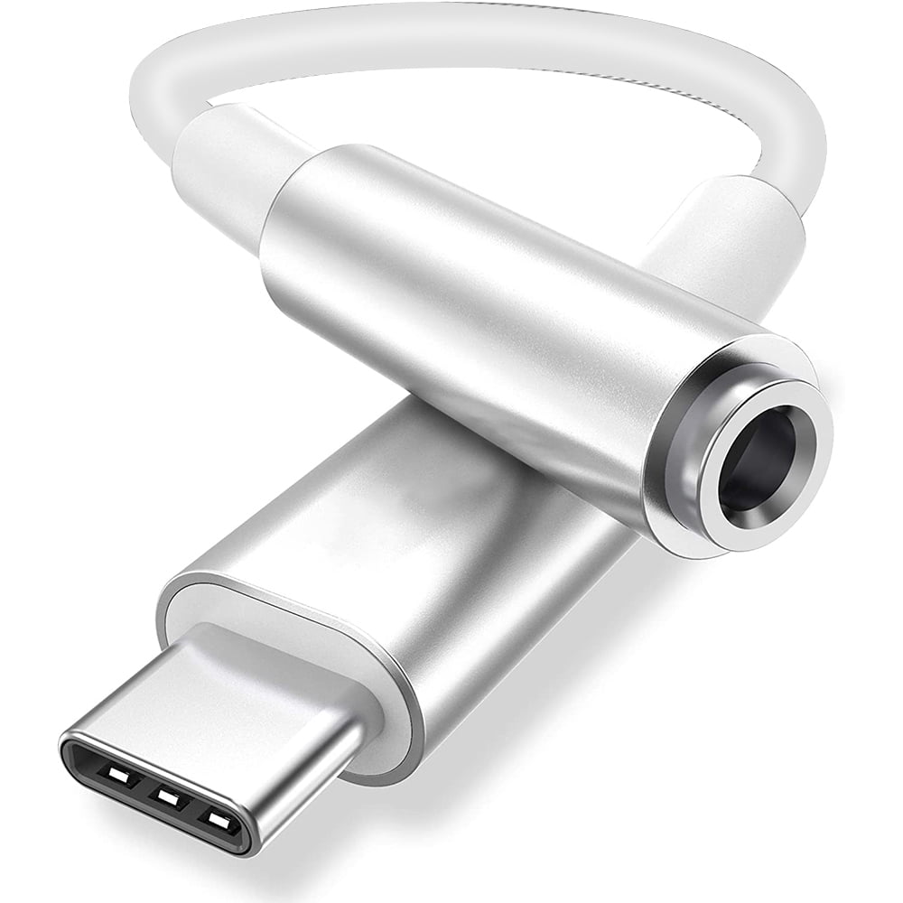 USB Type-C to 3.5mm Female Headphone Jack Adapter,USB-C to Aux Audio ...