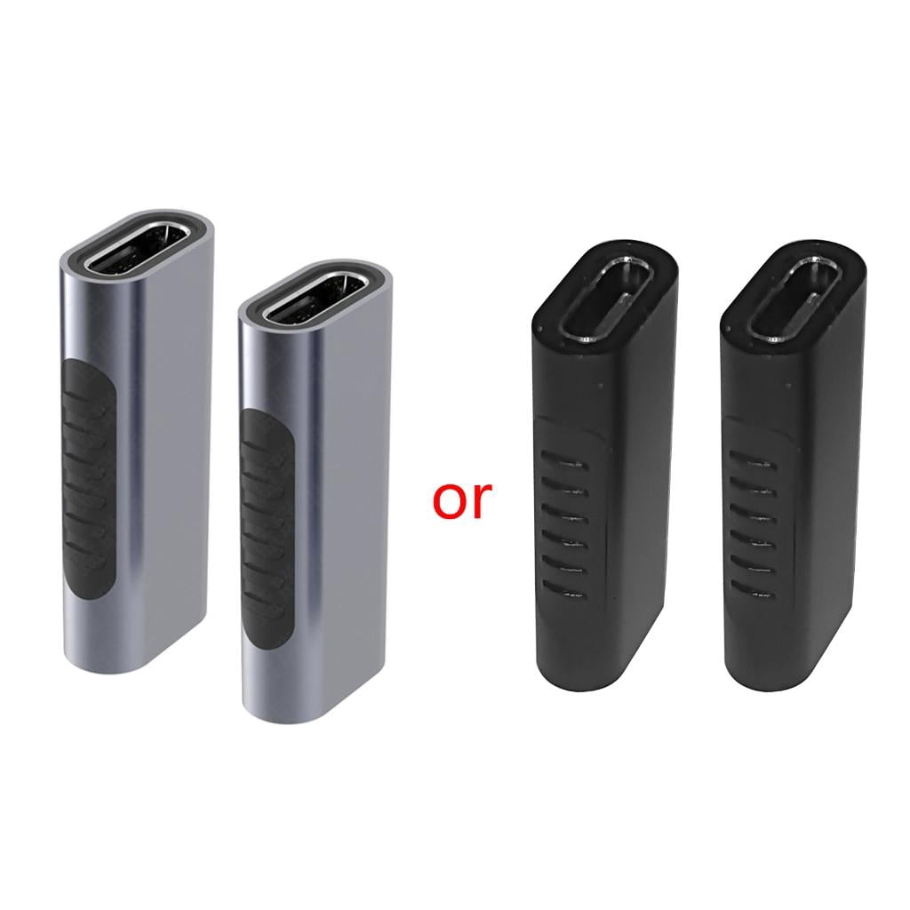 USB Type C Adapter Female to Female Converter Charge Data Cable for ...