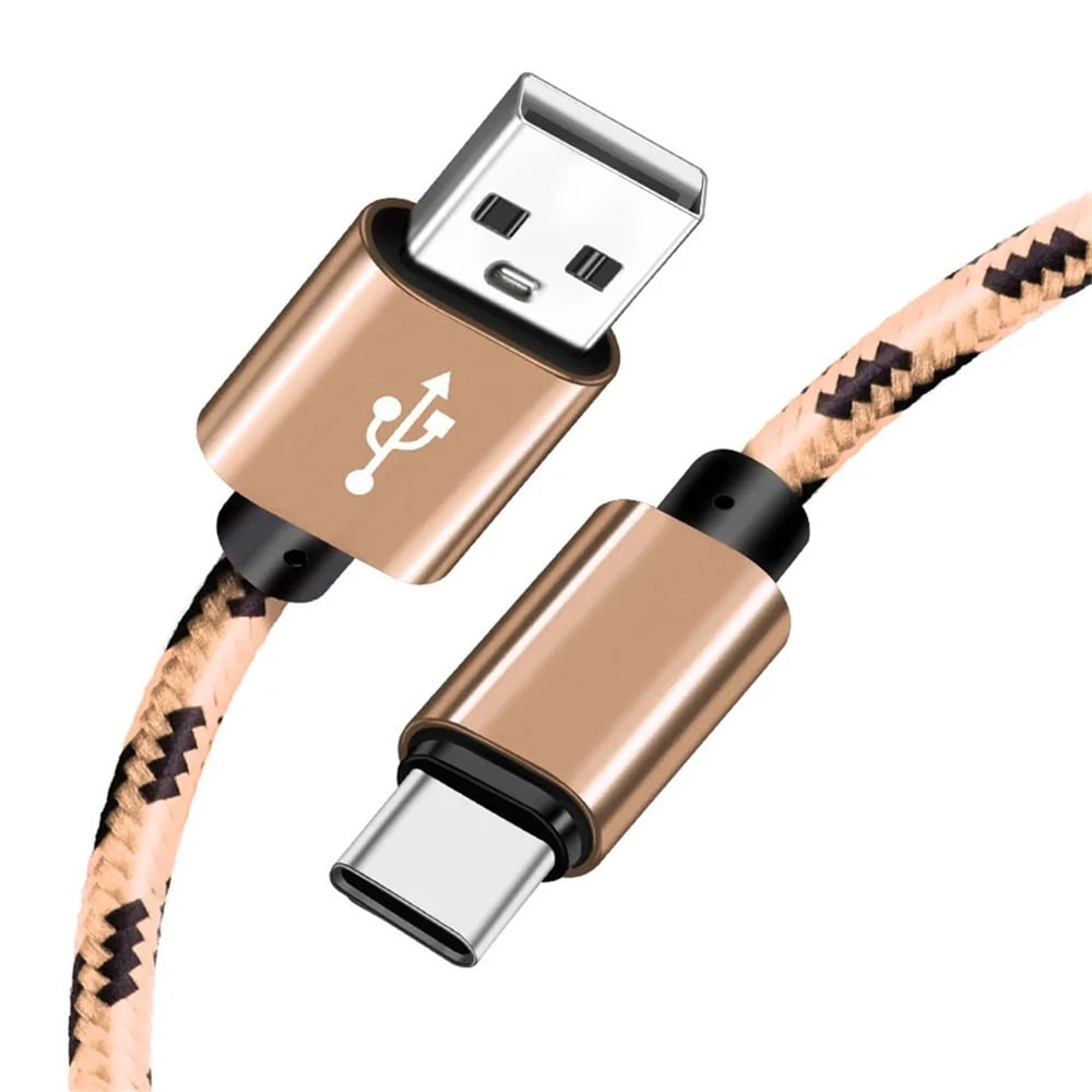 USB Type C Cable Fast Charging (3ft), USB to USB C Cable Braided ...