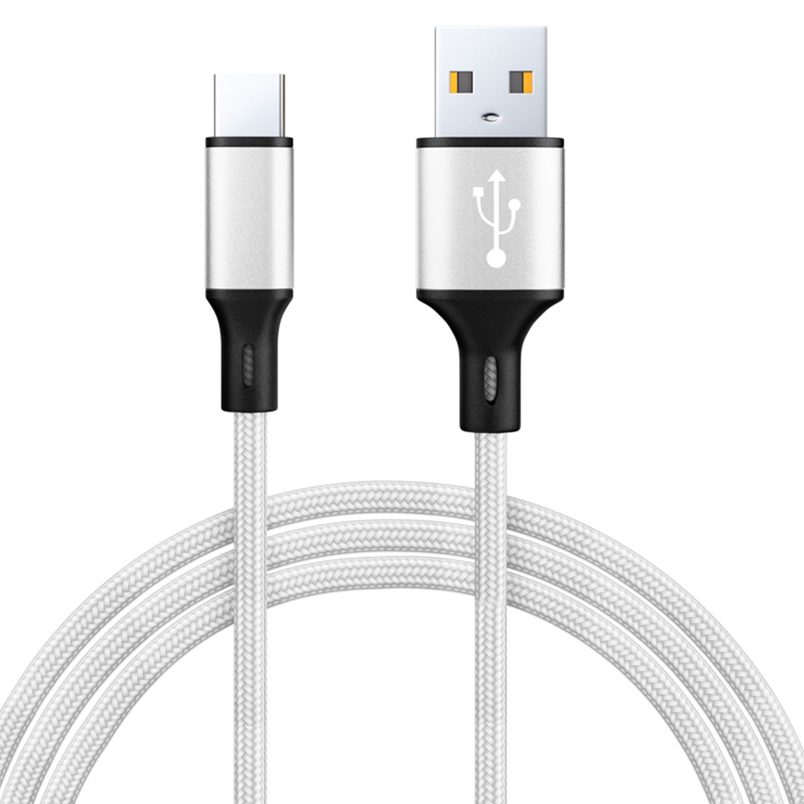 USB Type-C Charger Cord Portable Smartphone Tablet Charging Cable Sync ...