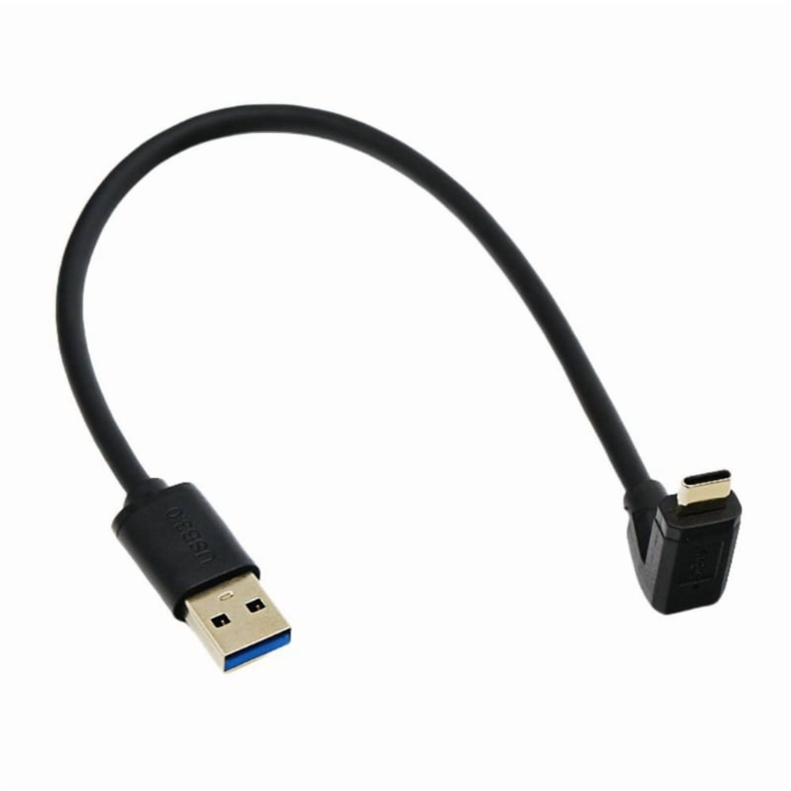 USB Type C Charging Cable 90 Degree Angled Design 60W 10Gbps Fast Speed ...