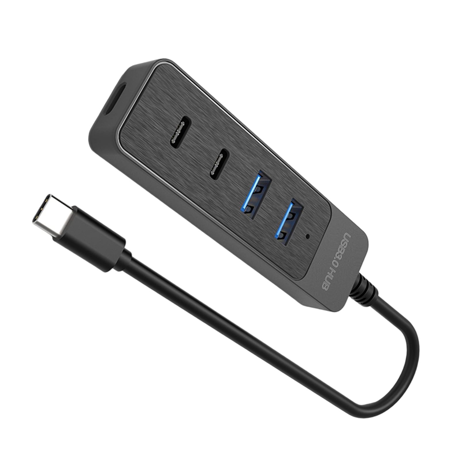 USB Type C Hubs Adapters with 5V Input 4 Port USB3.0 USB2.0 Expansion ...