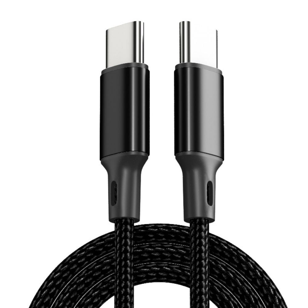 USB Type-C Male To Male Charging Cable USB C To USB C Data Cable PD 60W ...